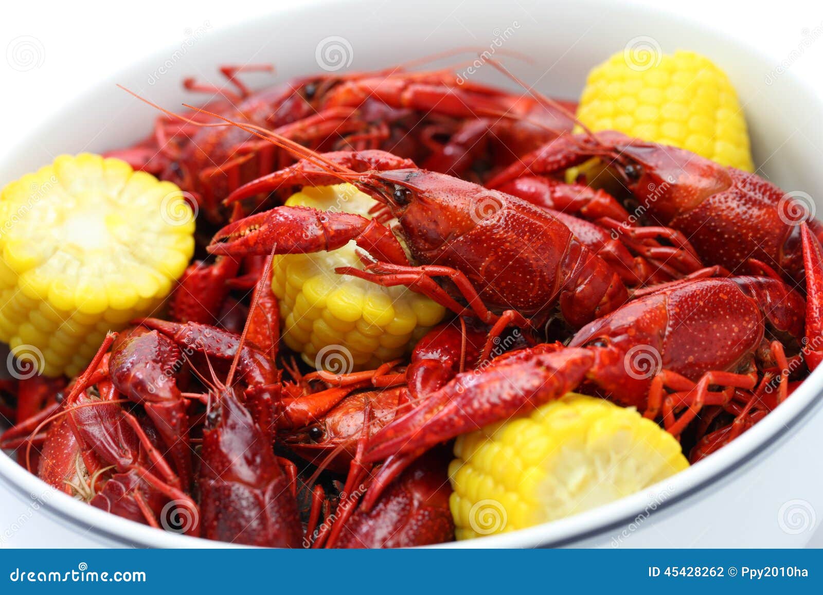 Boiled Crawfish, Clayfish Party Stock Photo - Image of boil, crawdad ...