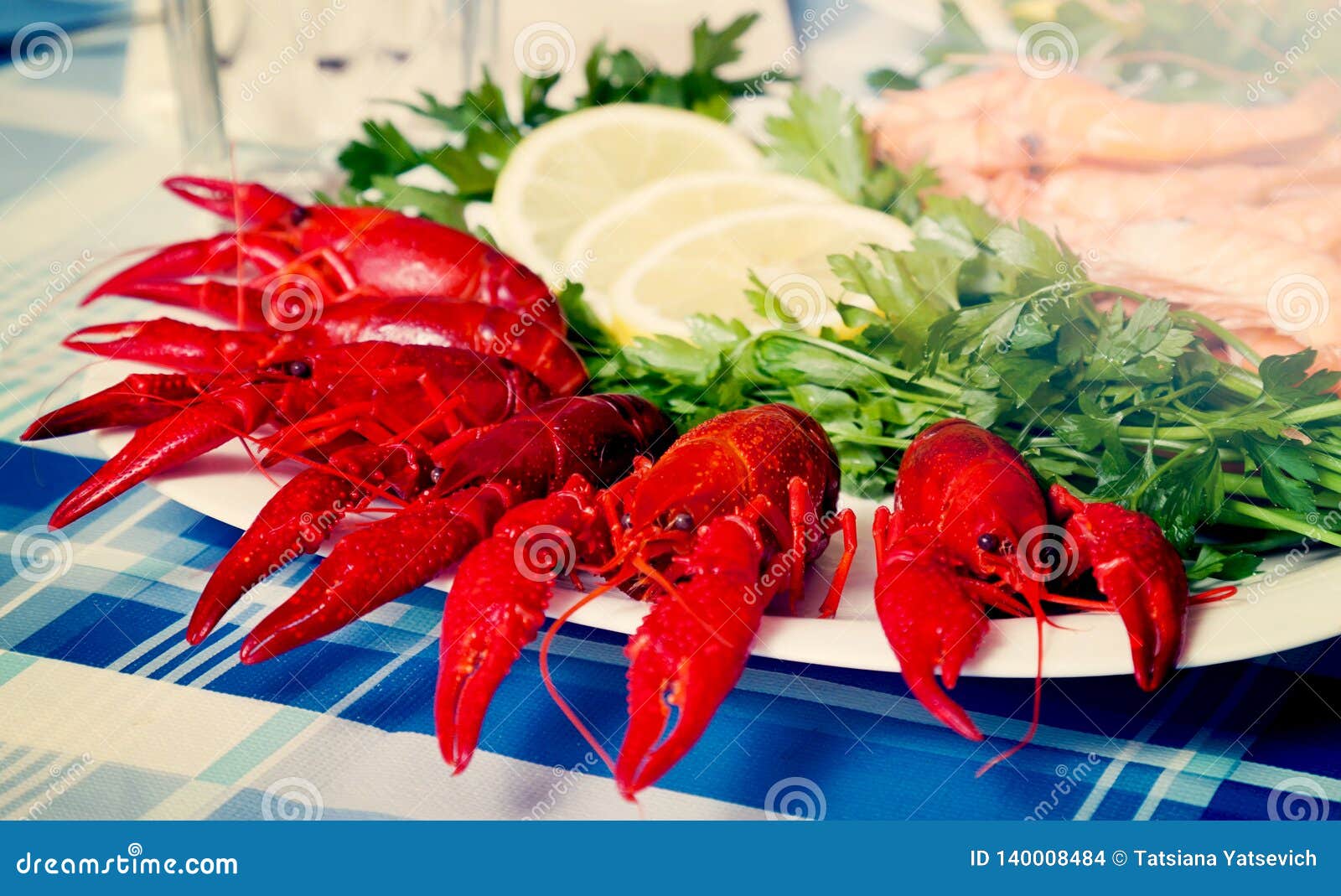 Crawfish On A Plate Royalty-Free Stock Image | CartoonDealer.com #27382444