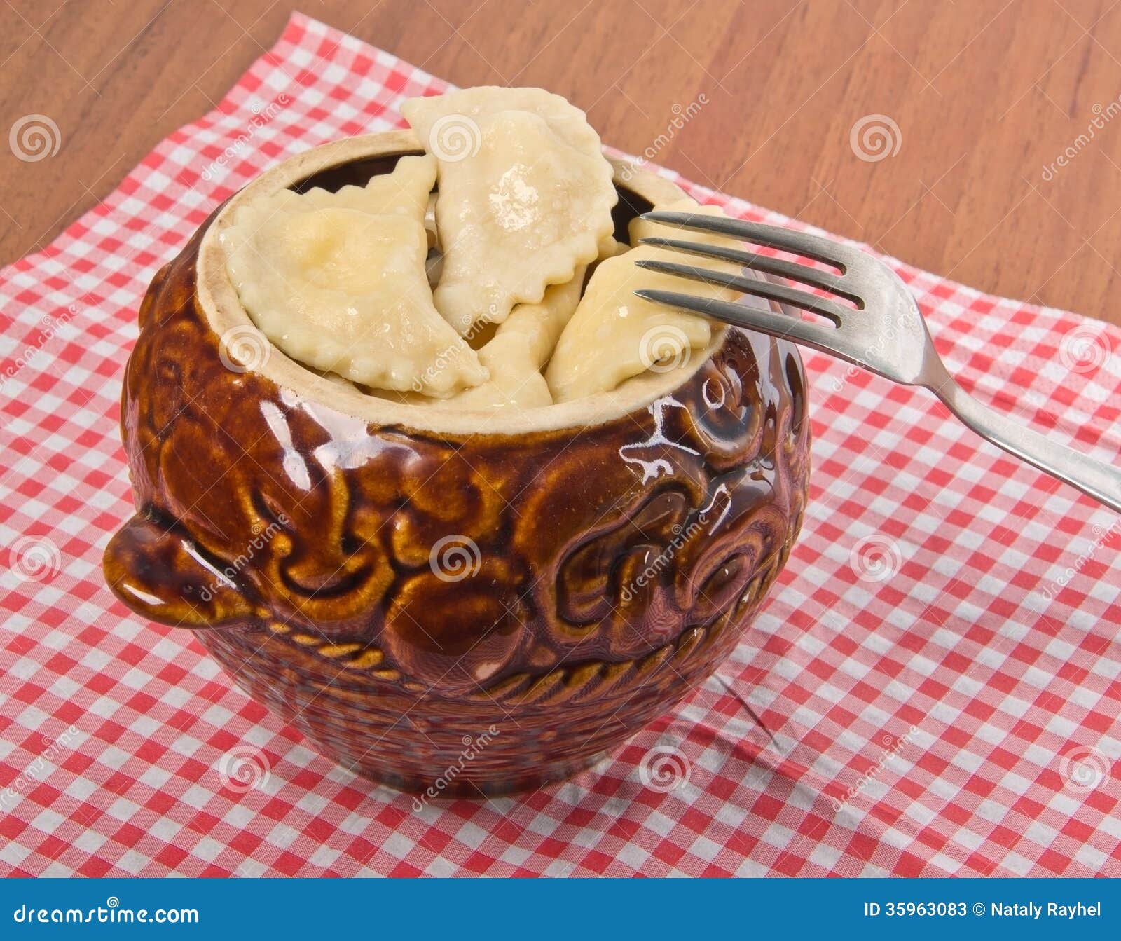 Boiled dumplings stock image. Image of ceramic, healthy - 35963083