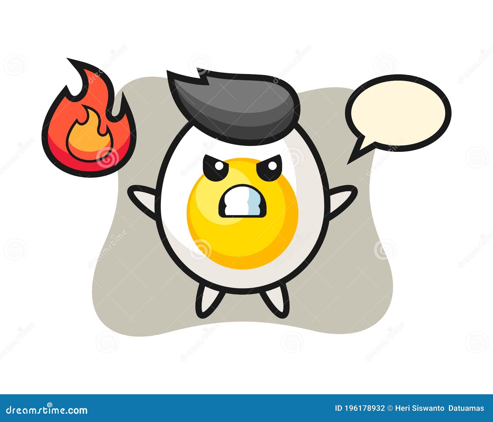 Boiled Egg Character Cartoon with Angry Gesture Stock Vector ... Boiled Egg Character Cartoon with Angry Gesture Stock Vector ...