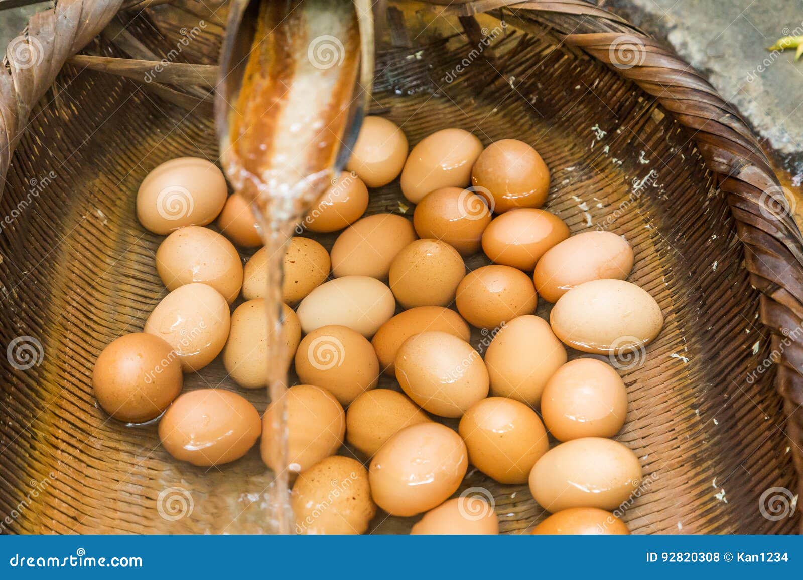Boiled Eggs from Hot Spring Water in Kurokawa Onsen, Japan Stock Photo ...