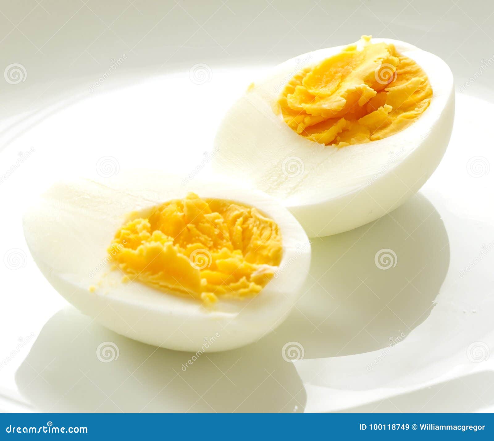 Boiled eggs stock image. Image of protein, yolk, eating - 100118749