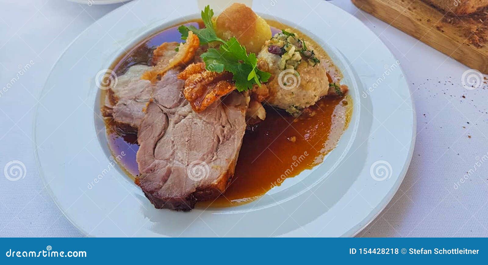 A Boiled Fillet with Dumplings Stock Photo - Image of boiled, fish ...