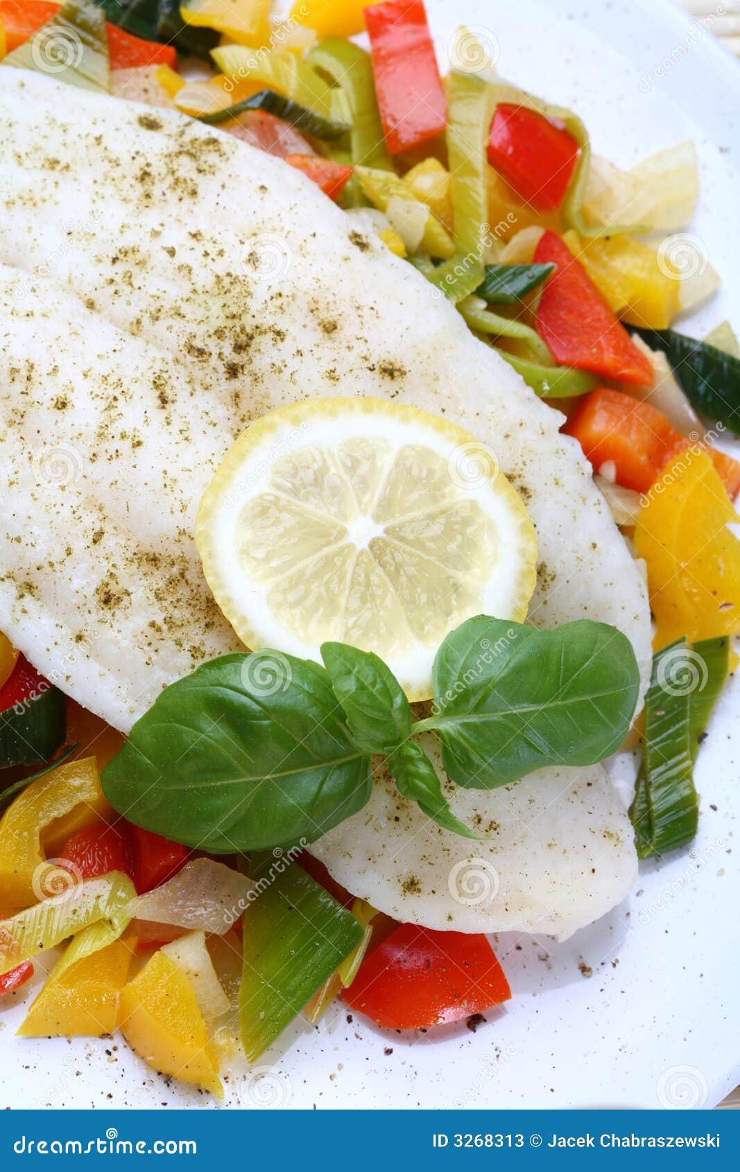 Boiled fish stock image. Image of mixed, fresh, dinner - 3268313