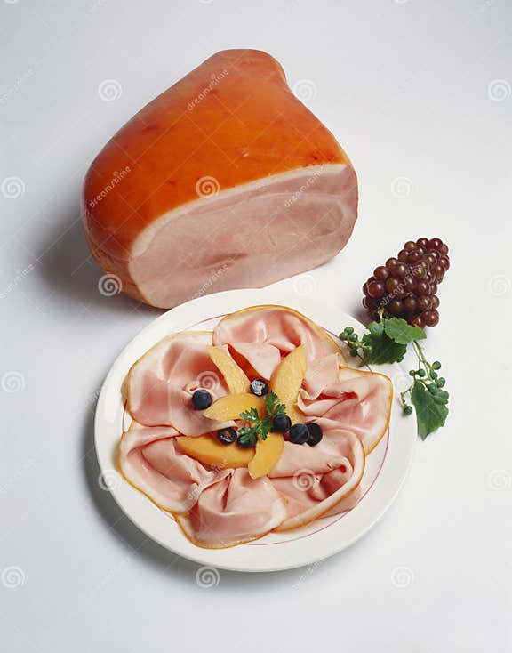 Boiled Ham stock photo. Image of cooked, uncooked, food - 7674820