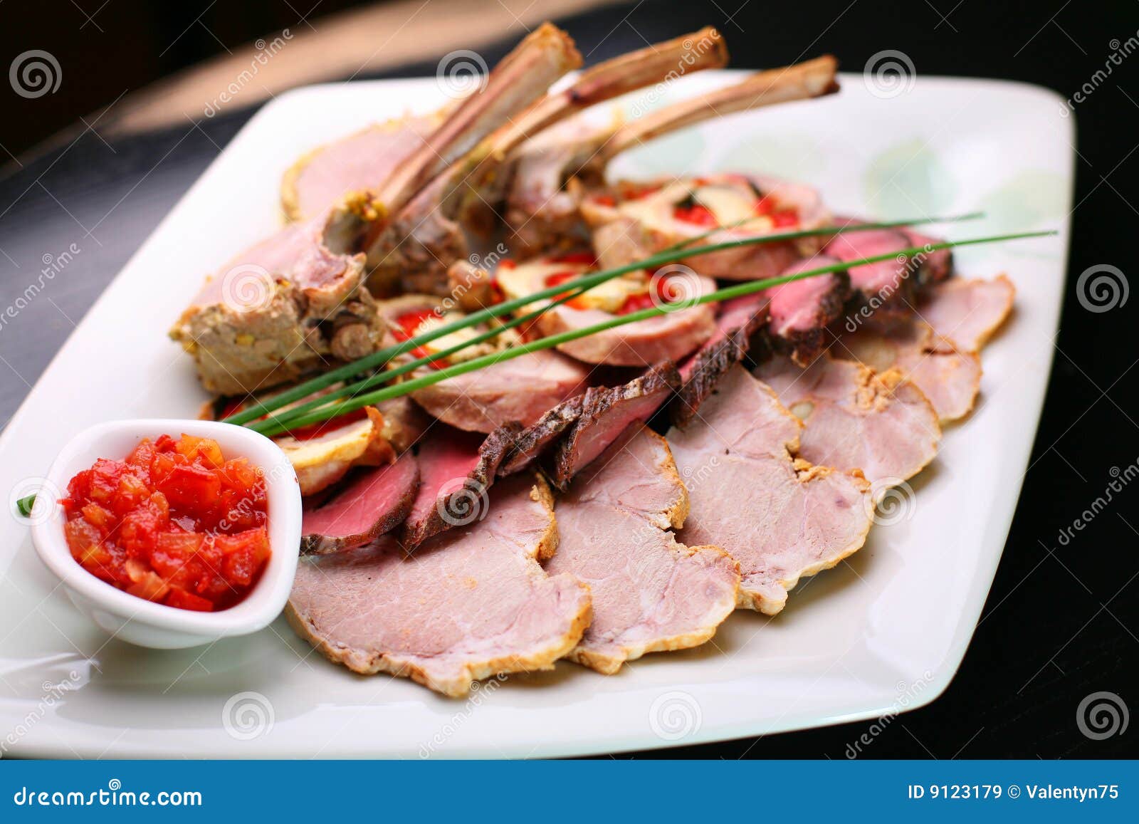 Boiled meat stock image. Image of dish, pork, bone, roll - 9123179