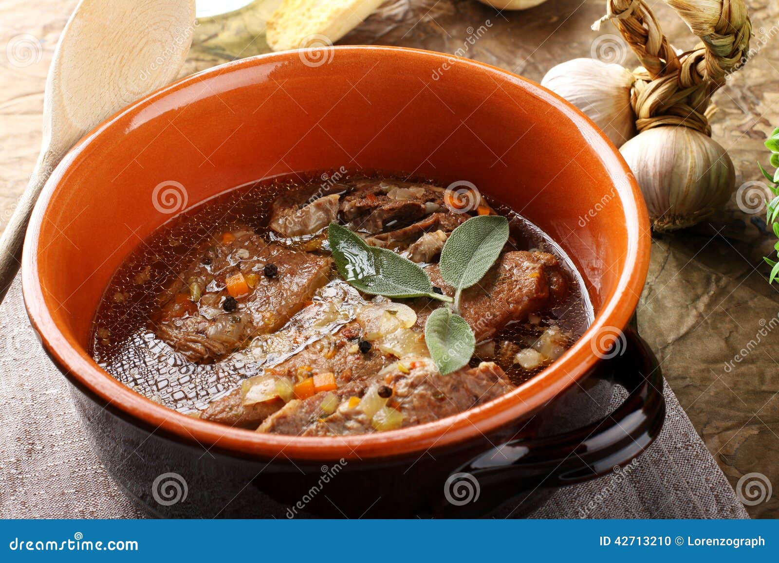 Boiled Meat with Vegetables Stock Photo - Image of cooked, gulash: 42713210