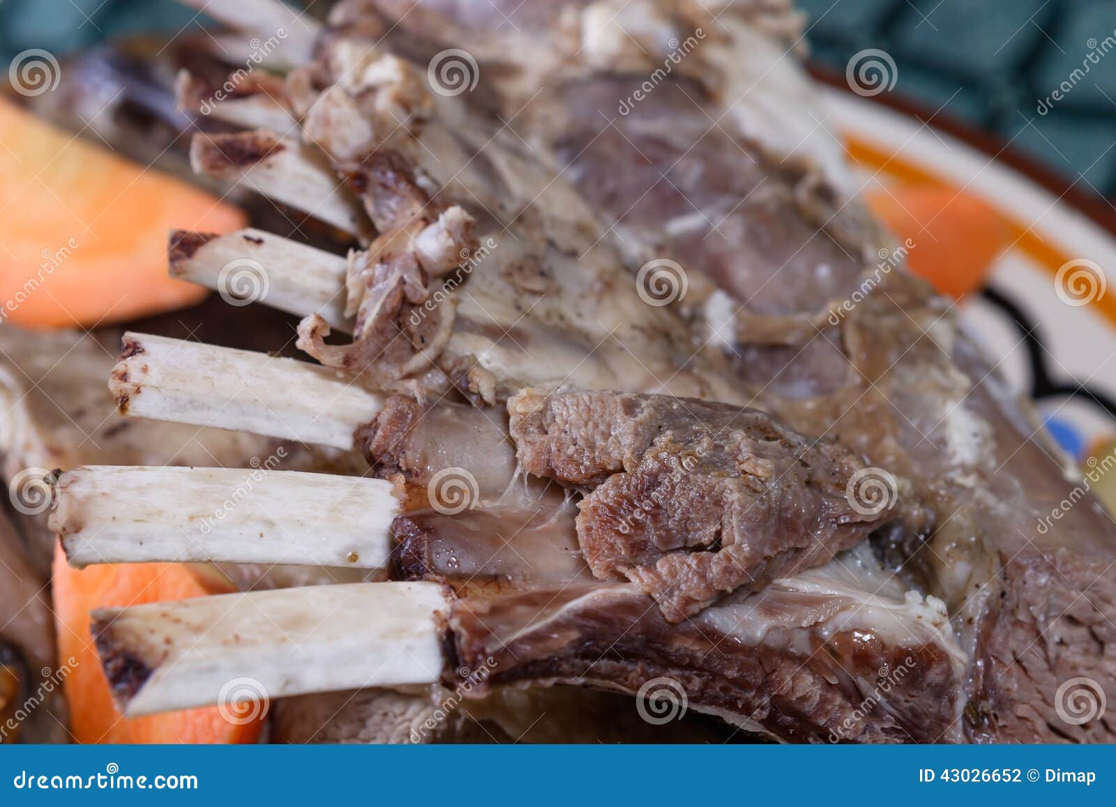 Boiled mutton stock photo. Image of cooked, food, texture - 43026652