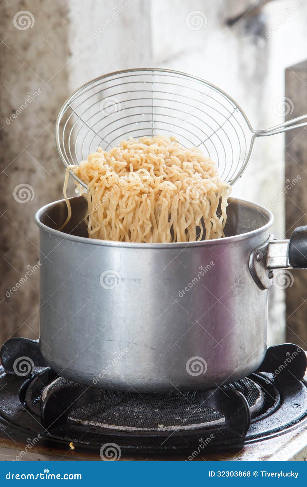 Boiled noodles stock photo. Image of cook, preparation - 32303868