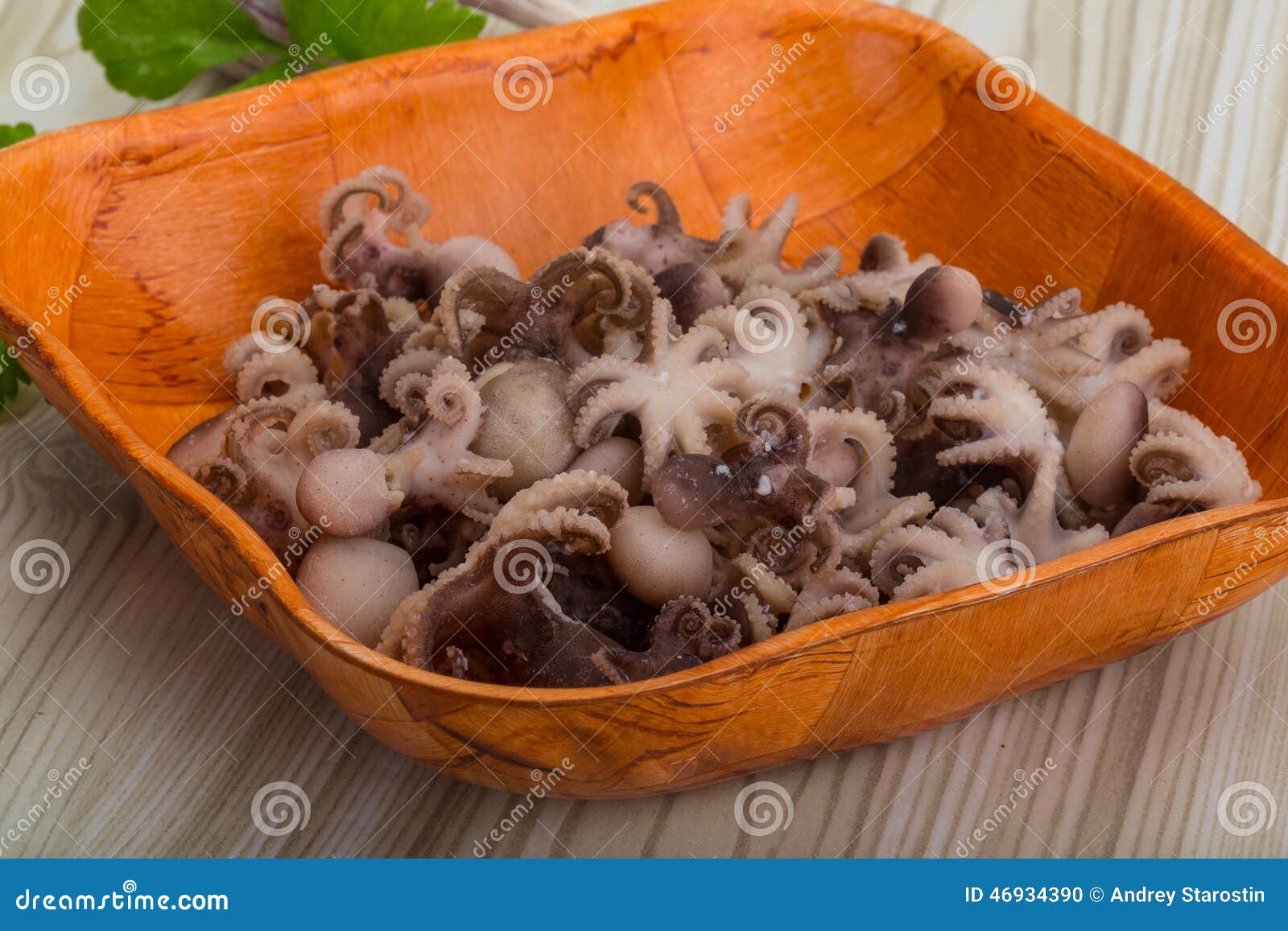 Boiled octopus stock photo. Image of cooking, tentacle - 46934390