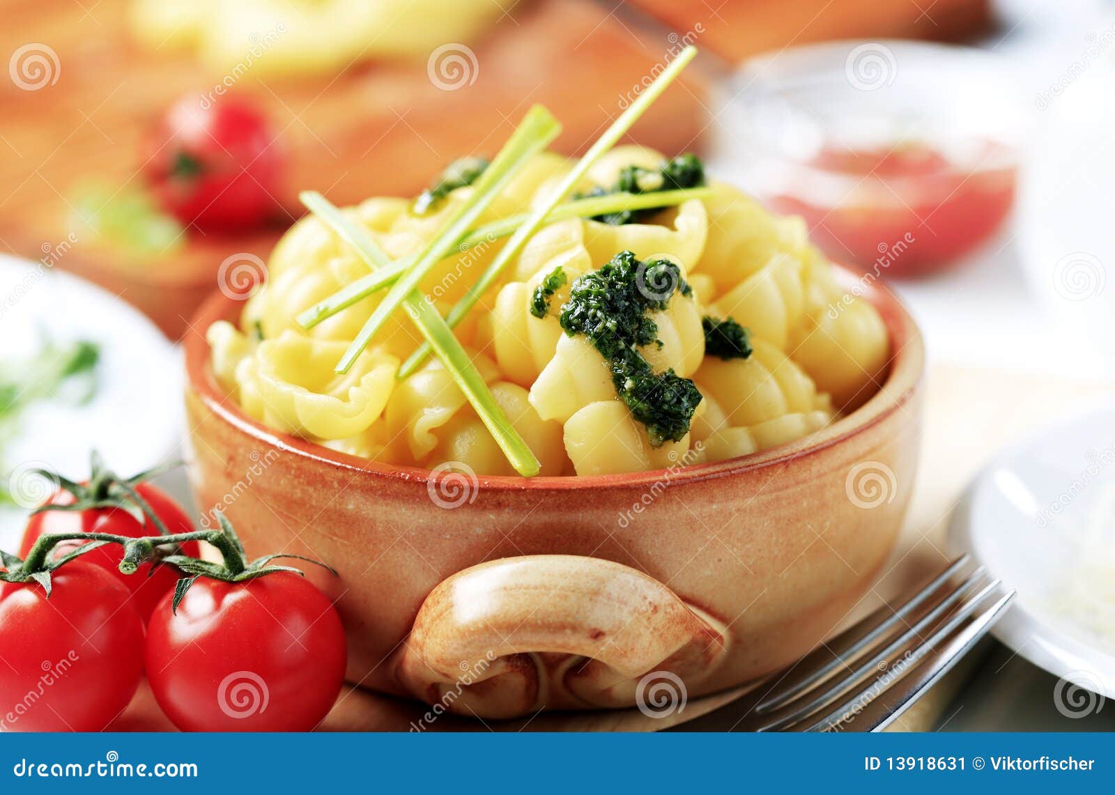 Boiled pasta stock image. Image of closeup, accompaniment - 13918631