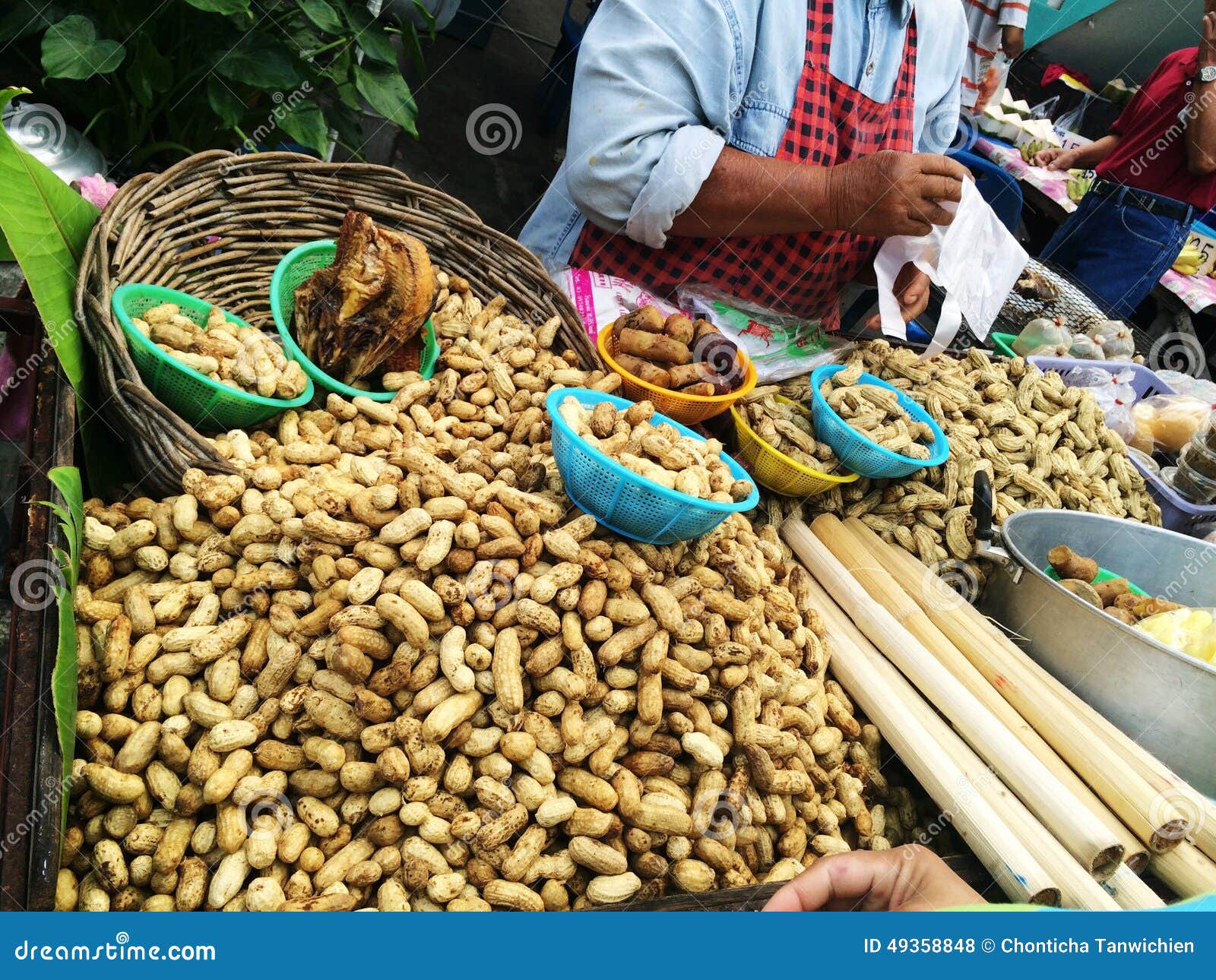 Boiled peanuts stock photo. Image of boiled, peanut, peanuts - 49358848