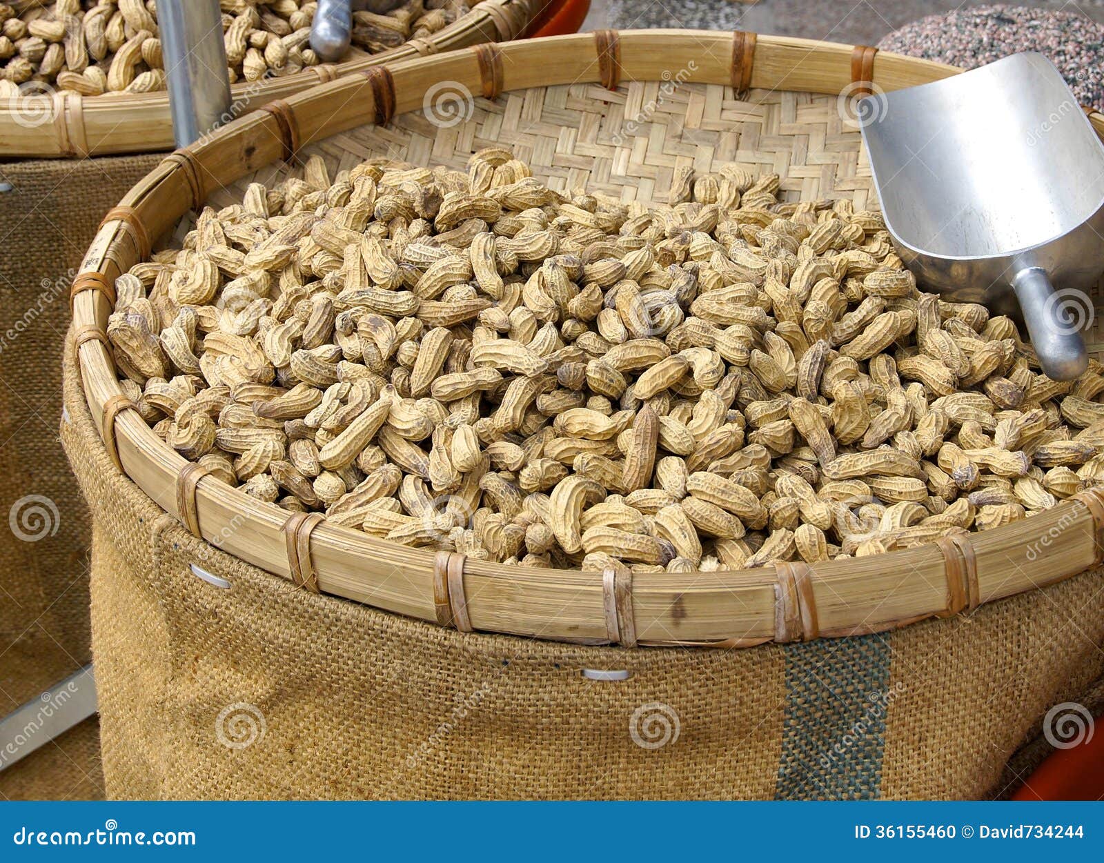 Boiled peanuts stock photo. Image of snack, peanuts, horizontal - 36155460