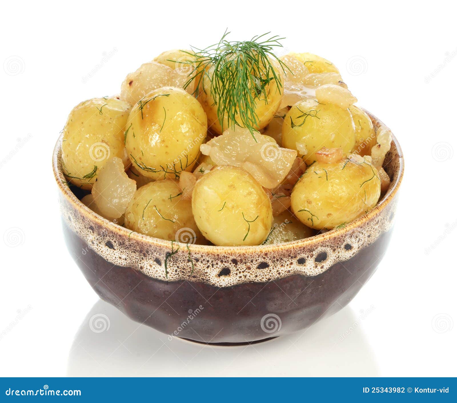 Boiled Potatoes in the Plate Stock Photo - Image of plate, preparation ...