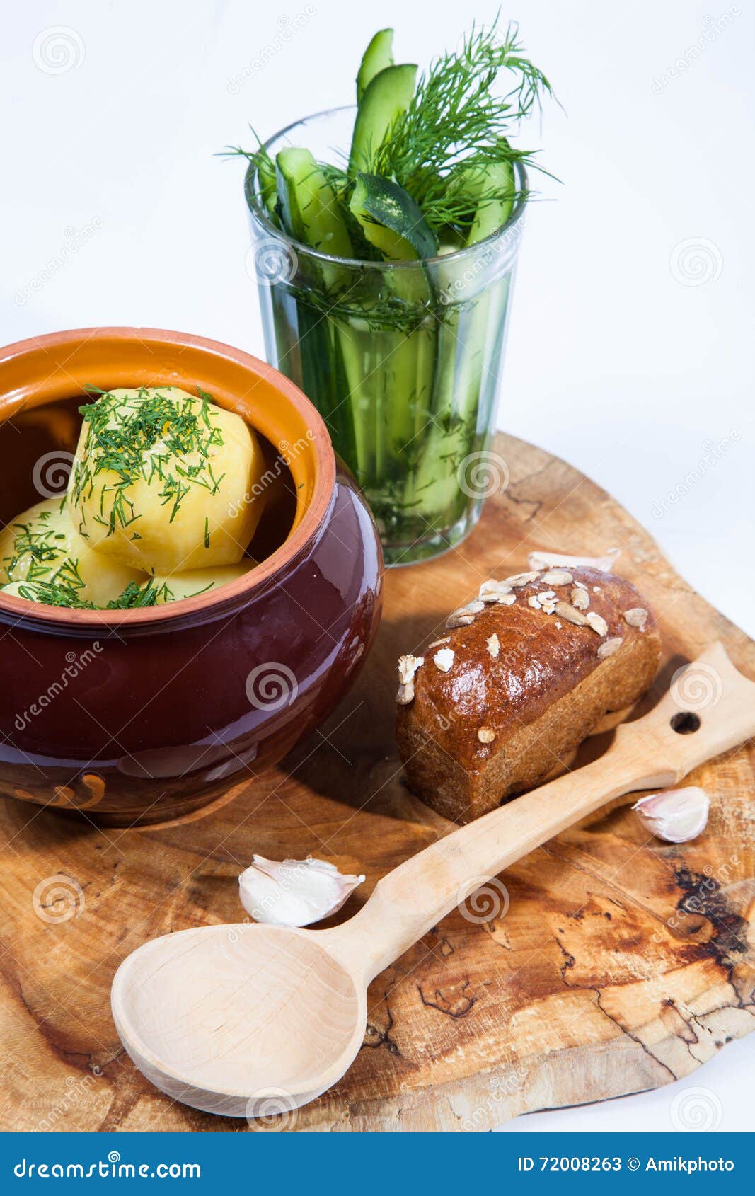Boiled potatoes in a pot stock image. Image of boil, nutrition - 72008263