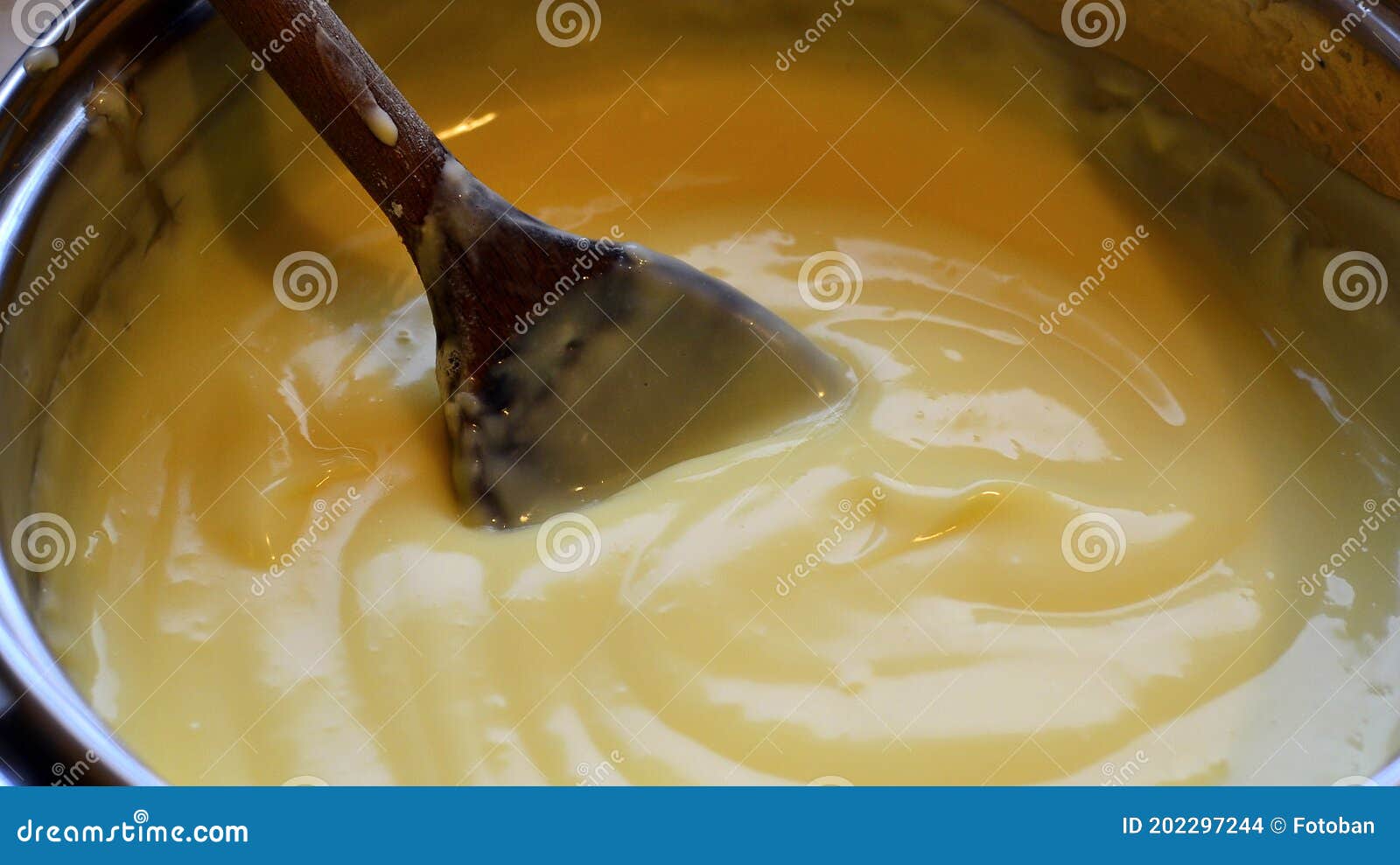 Boiled pudding in a pot stock photo. Image of boiled - 202297244