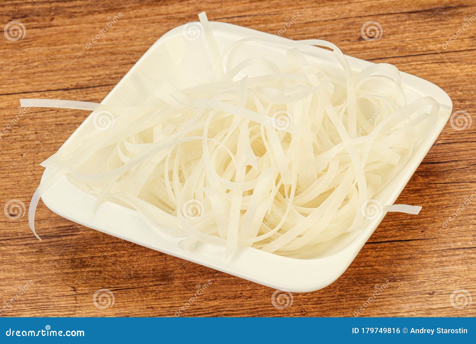 Boiled Rice Noodle for Cooking Stock Photo - Image of vermicelli, asian ...