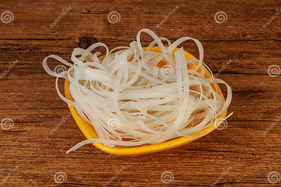 Boiled Rice Noodle for Cooking Stock Image - Image of lunch, asia ...