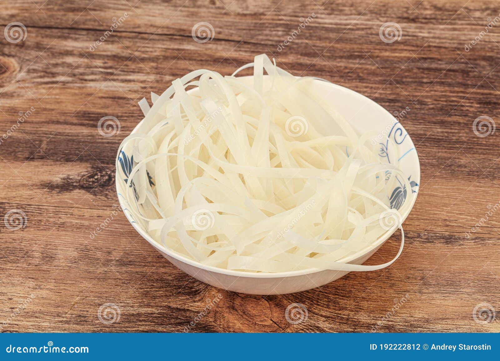 Boiled Rice Noodle for Cooking Stock Photo - Image of dinner, food ...