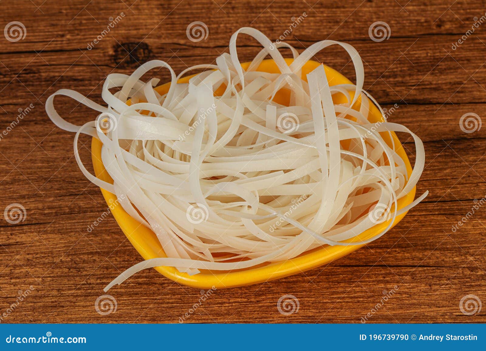 Boiled Rice Noodle for Cooking Stock Photo - Image of japanese, thai ...
