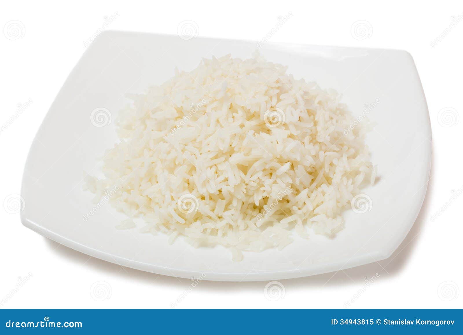 Boiled rice stock image. Image of plain, asia, japanese - 34943815