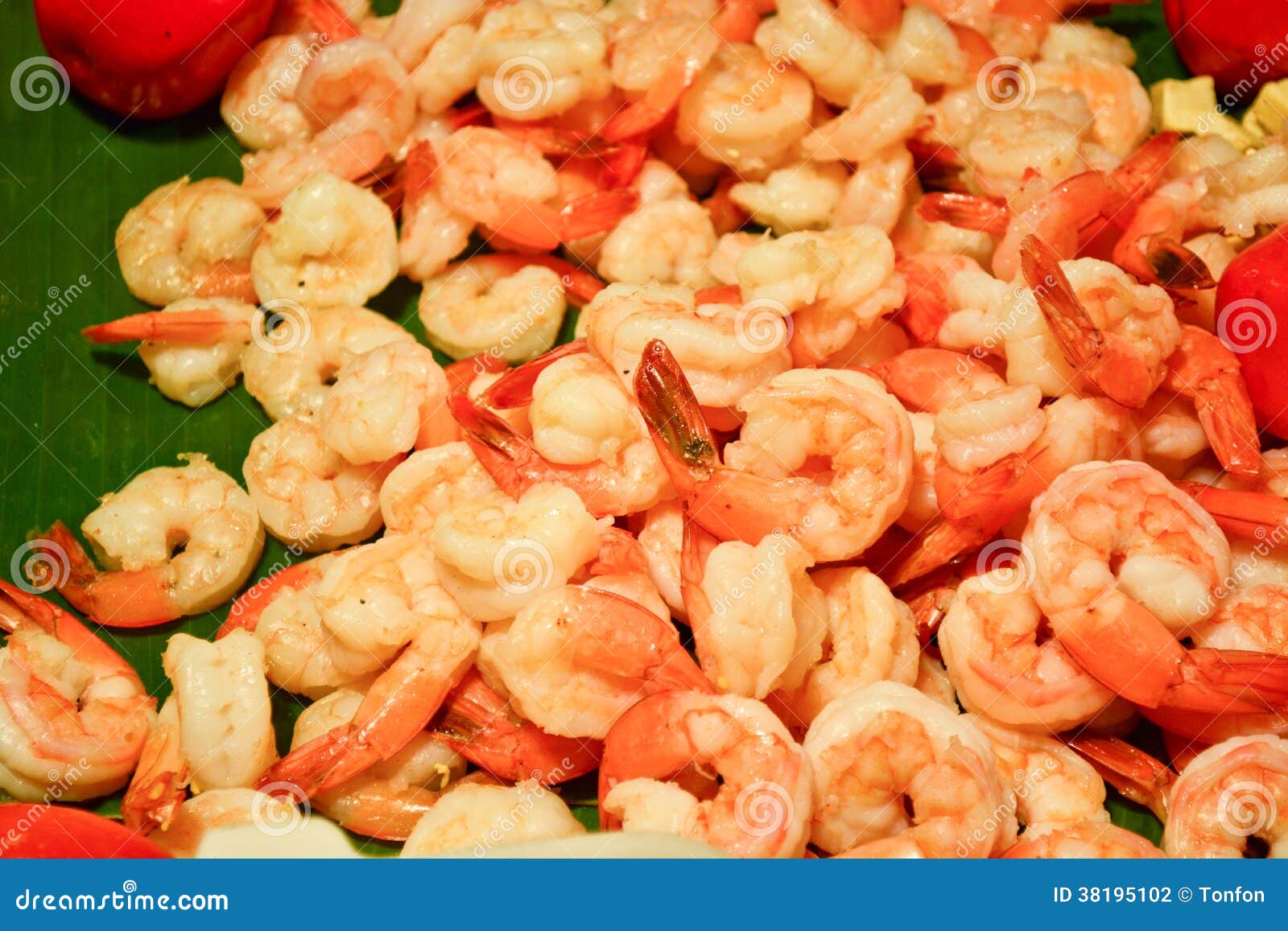 Boiled shrimp stock photo. Image of shrimp, healthy, nutrition - 38195102