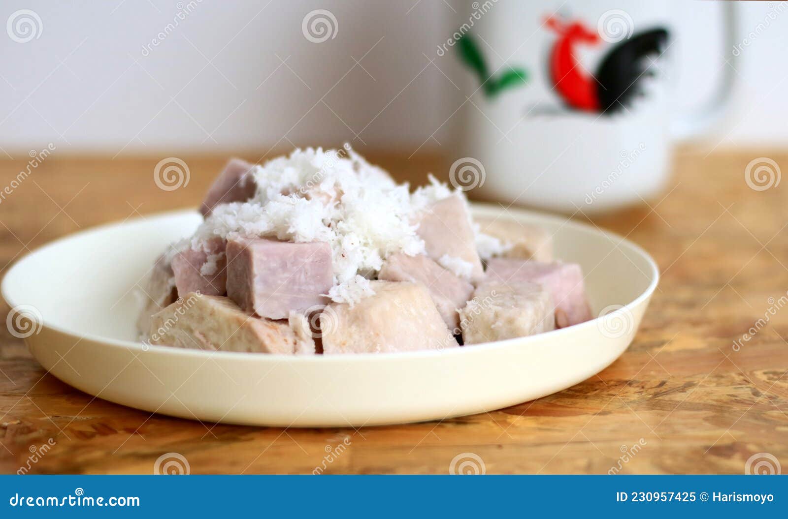 Boiled Taro stock image. Image of bogor, cocoyam, araceae - 230957425