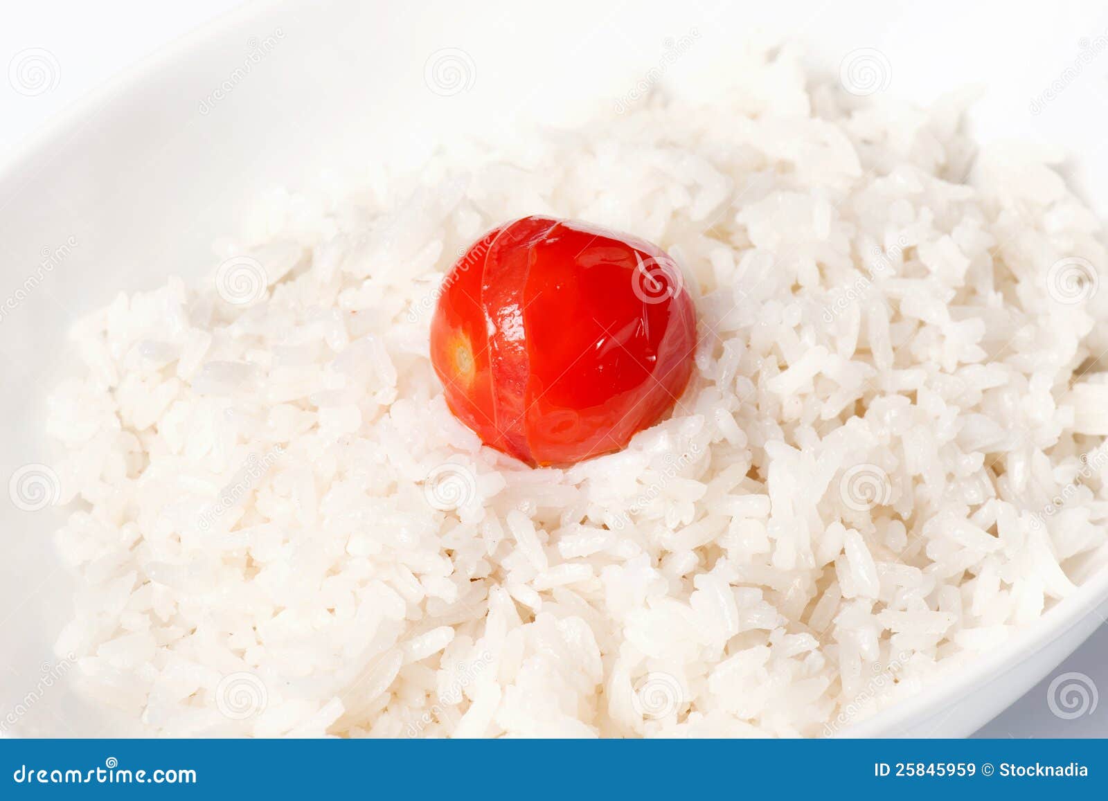 Boiled white rice stock image. Image of dish, close, native - 25845959