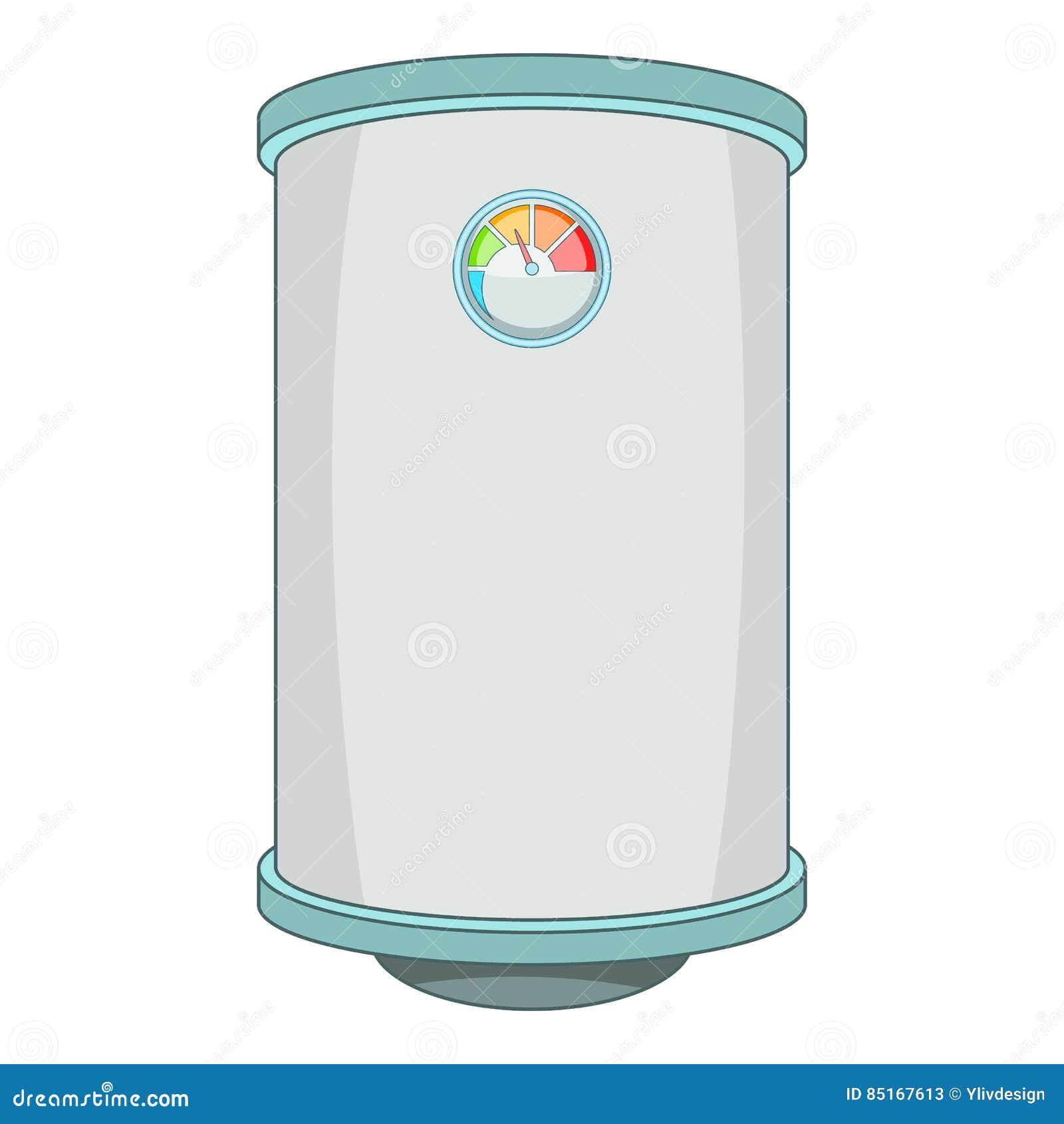 Boiler icon, cartoon style stock vector. Illustration of logo - 85167613