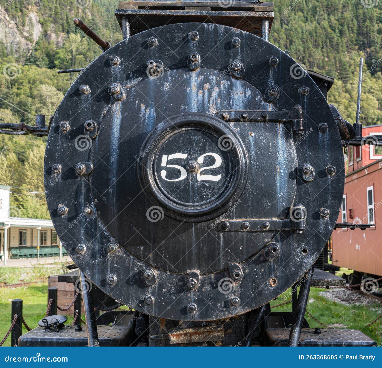 Old Stream Locomotive Editorial Photo | CartoonDealer.com #219831713