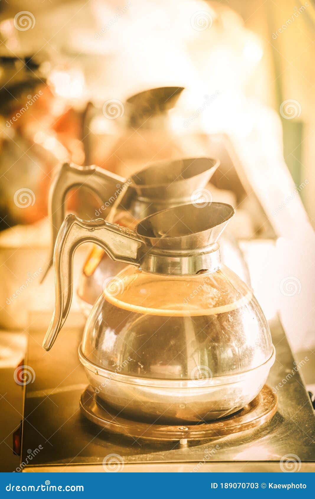 The Boiler is Perfect for Warming Coffee and Tea Stock Image - Image of ...