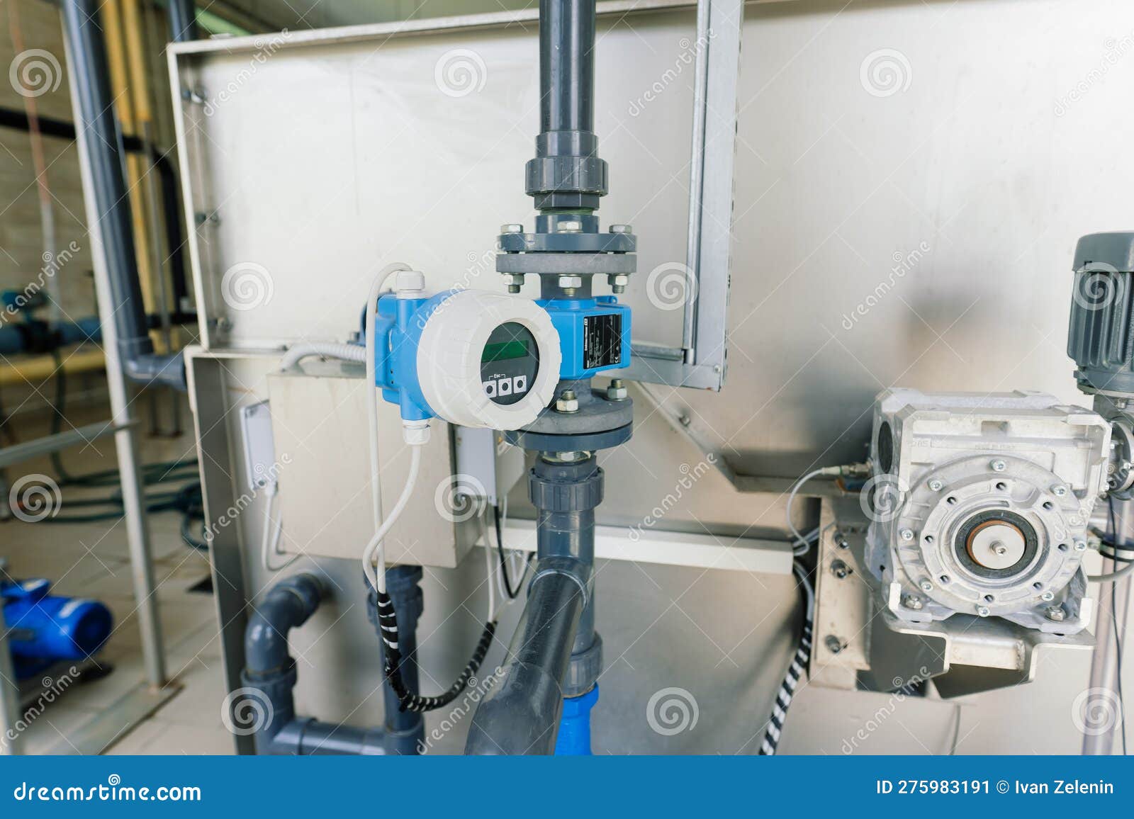 Boiler Station, Boiler Room. Engine Room, Technical Equipment. Stock ...