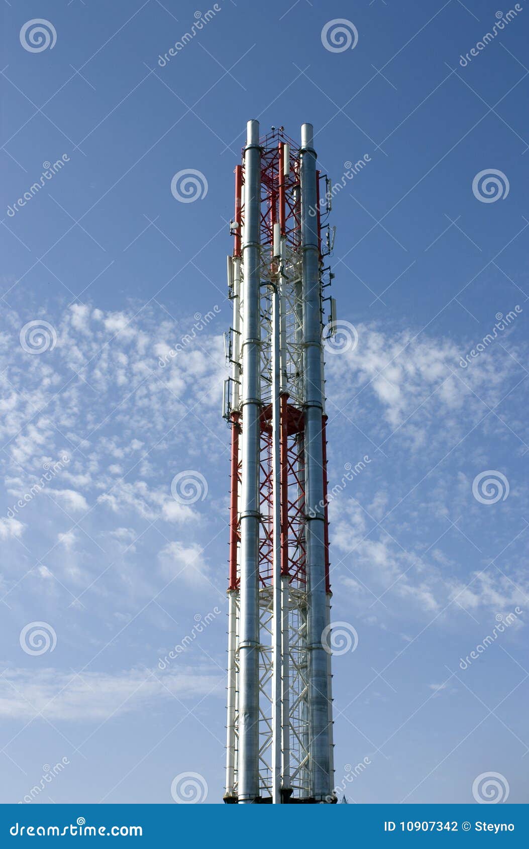 Boiler tower stock photo. Image of tall, construction - 10907342