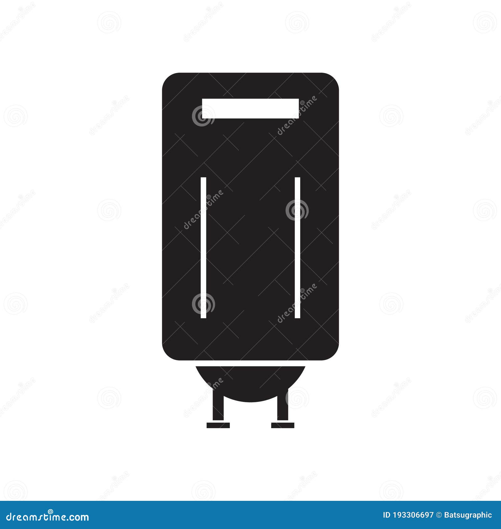 Boiler Vector Icon Logo Design Stock Vector - Illustration of convector ...