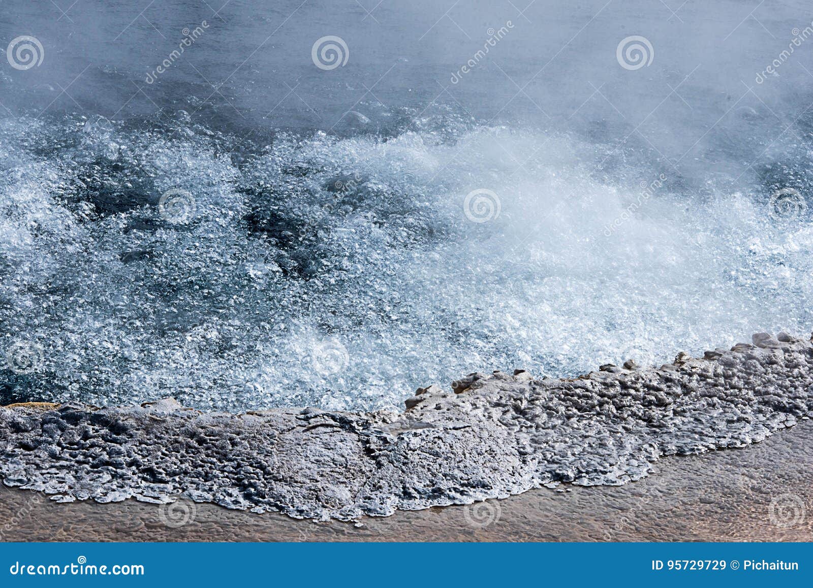 Boiling bubbles stock image. Image of colored, vapour - 95729729