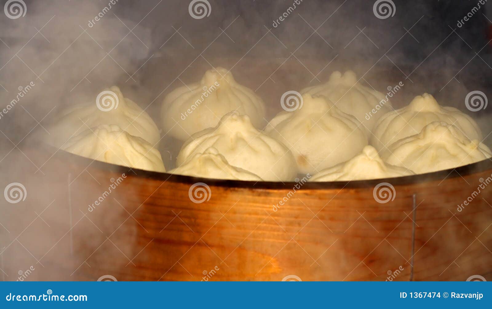 Boiling Chinese hamburgers stock photo. Image of boiling - 1367474