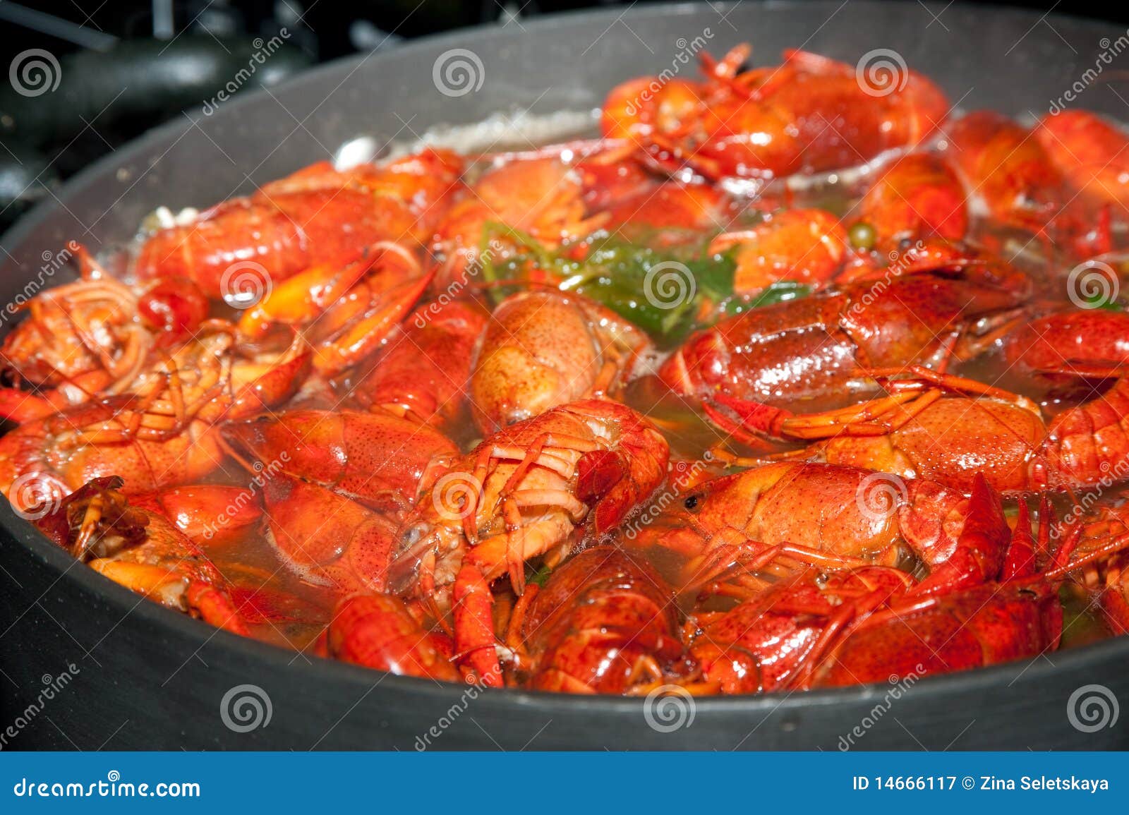 Boiling crawfish stock image. Image of dining, cooked - 14666117