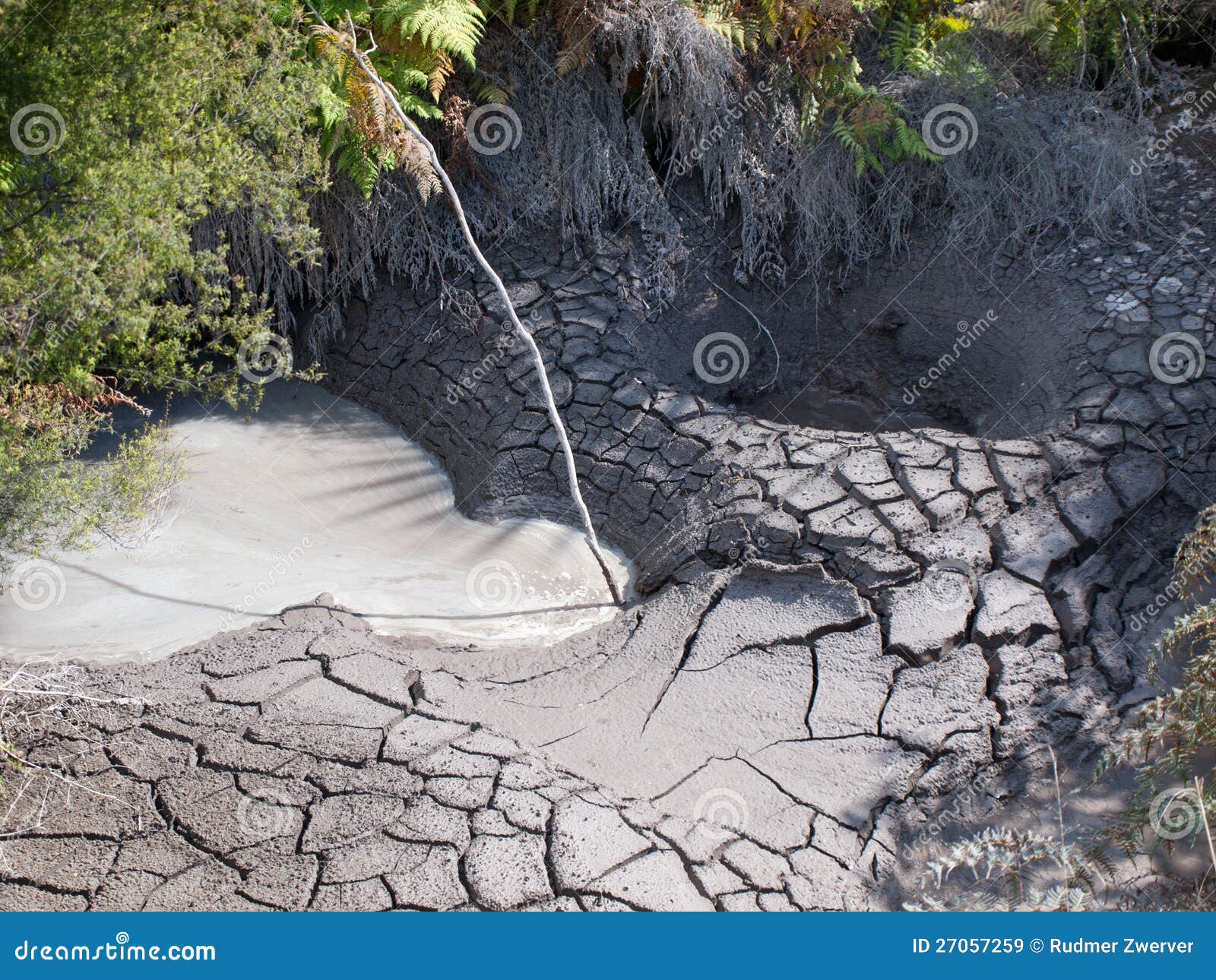 Boiling mud stock image. Image of bubble, mineral, hydrothermal - 27057259