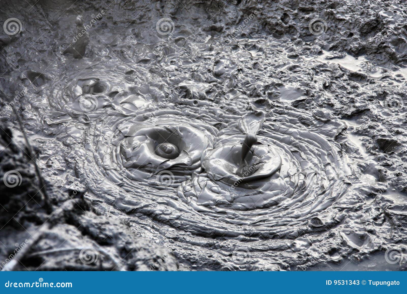Boiling mud stock image. Image of rotorua, boiling, tourism - 9531343
