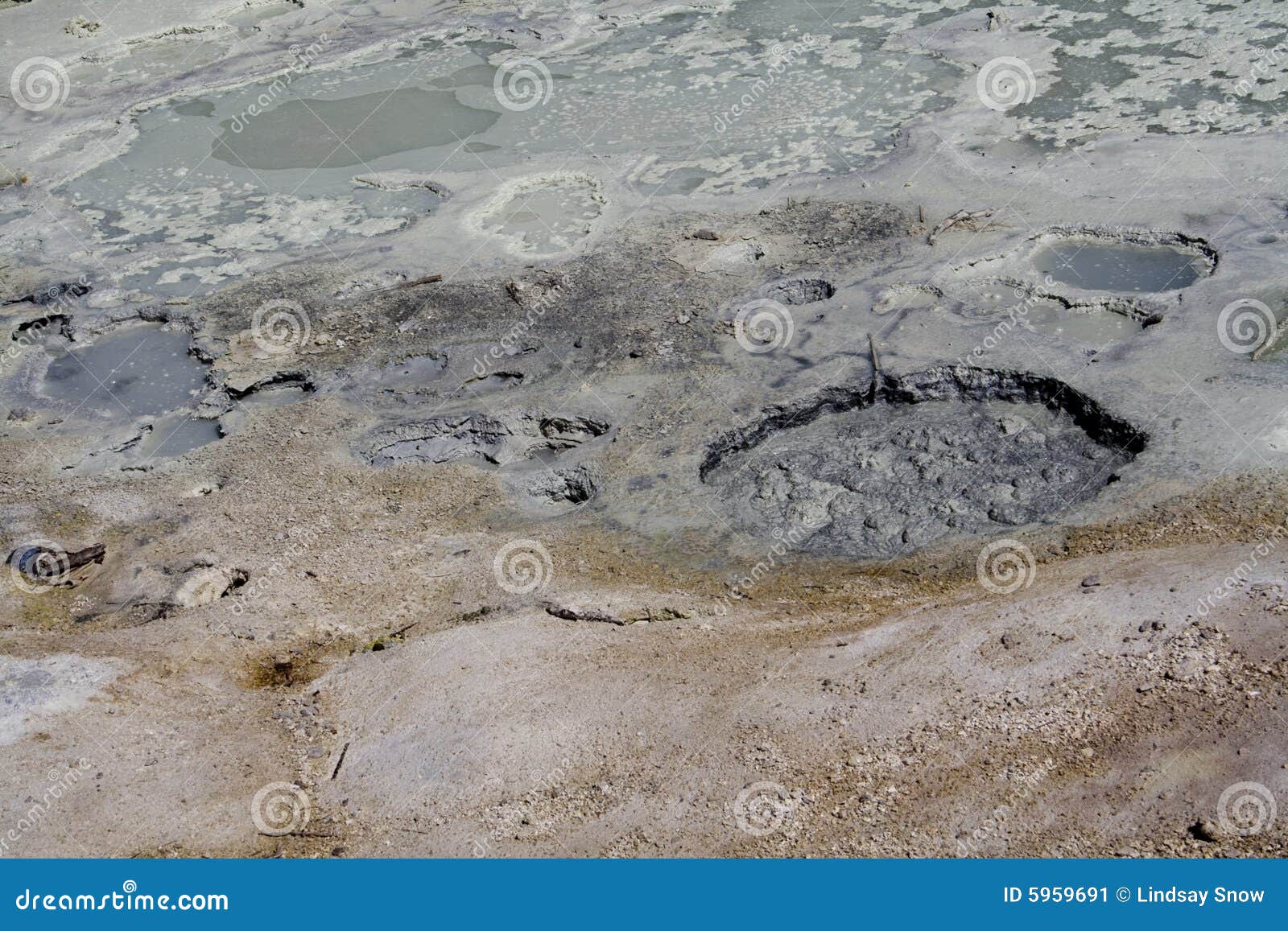 Boiling Mud Pot stock image. Image of pool, gray, activity - 5959691