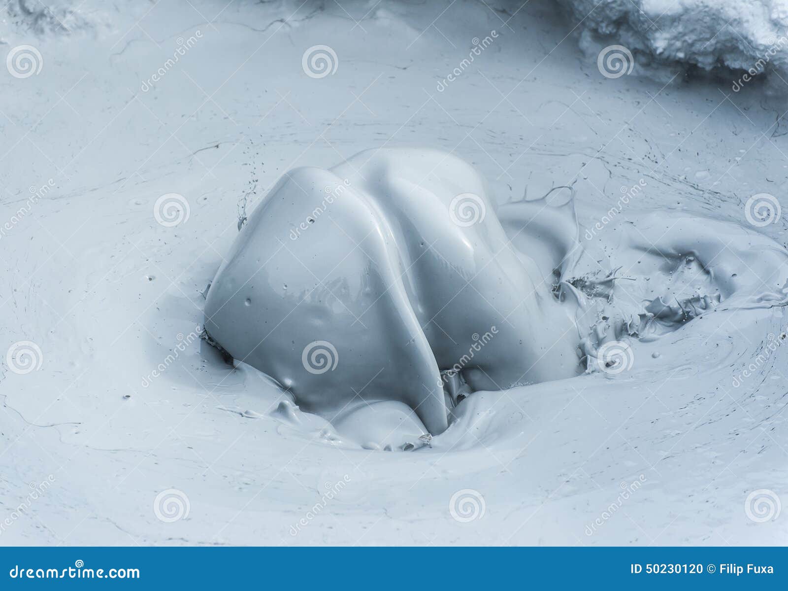 Boiling mud stock photo. Image of geology, detail, contrasty - 50230120