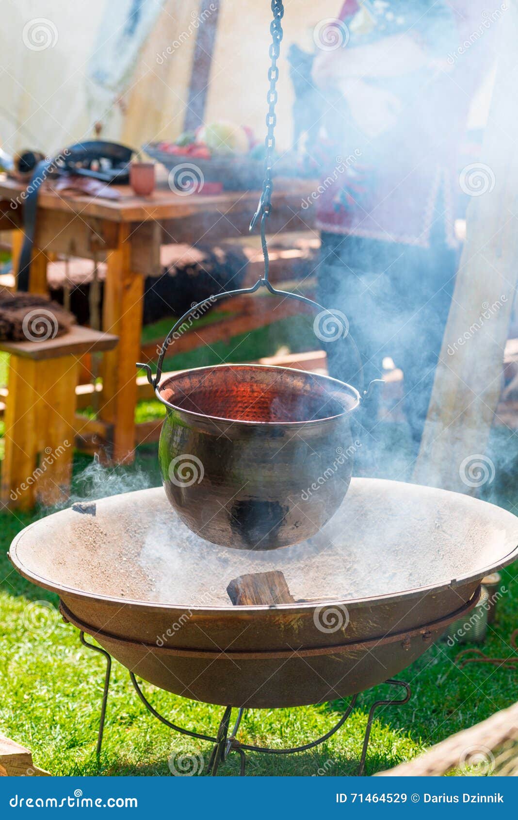 Boiling over the fire stock image. Image of flame, boiling - 71464529