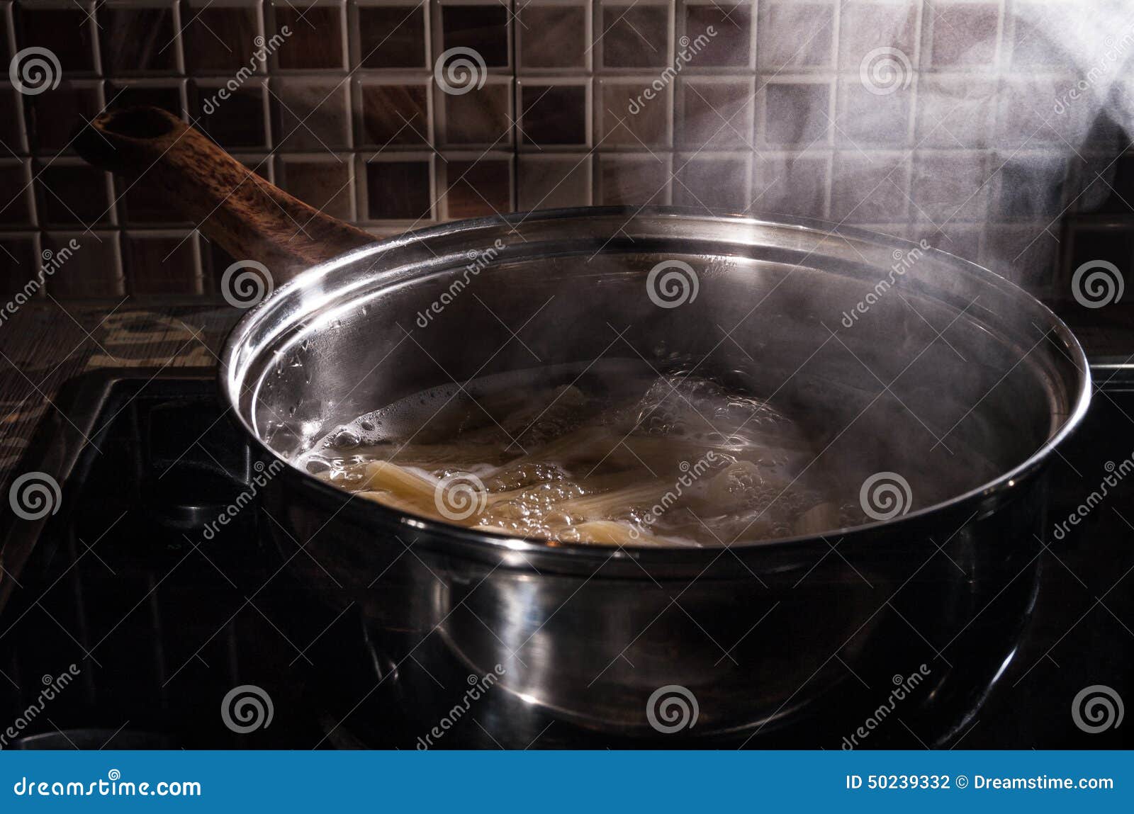 Boiling Pasta stock photo. Image of spagetty, italian - 50239332