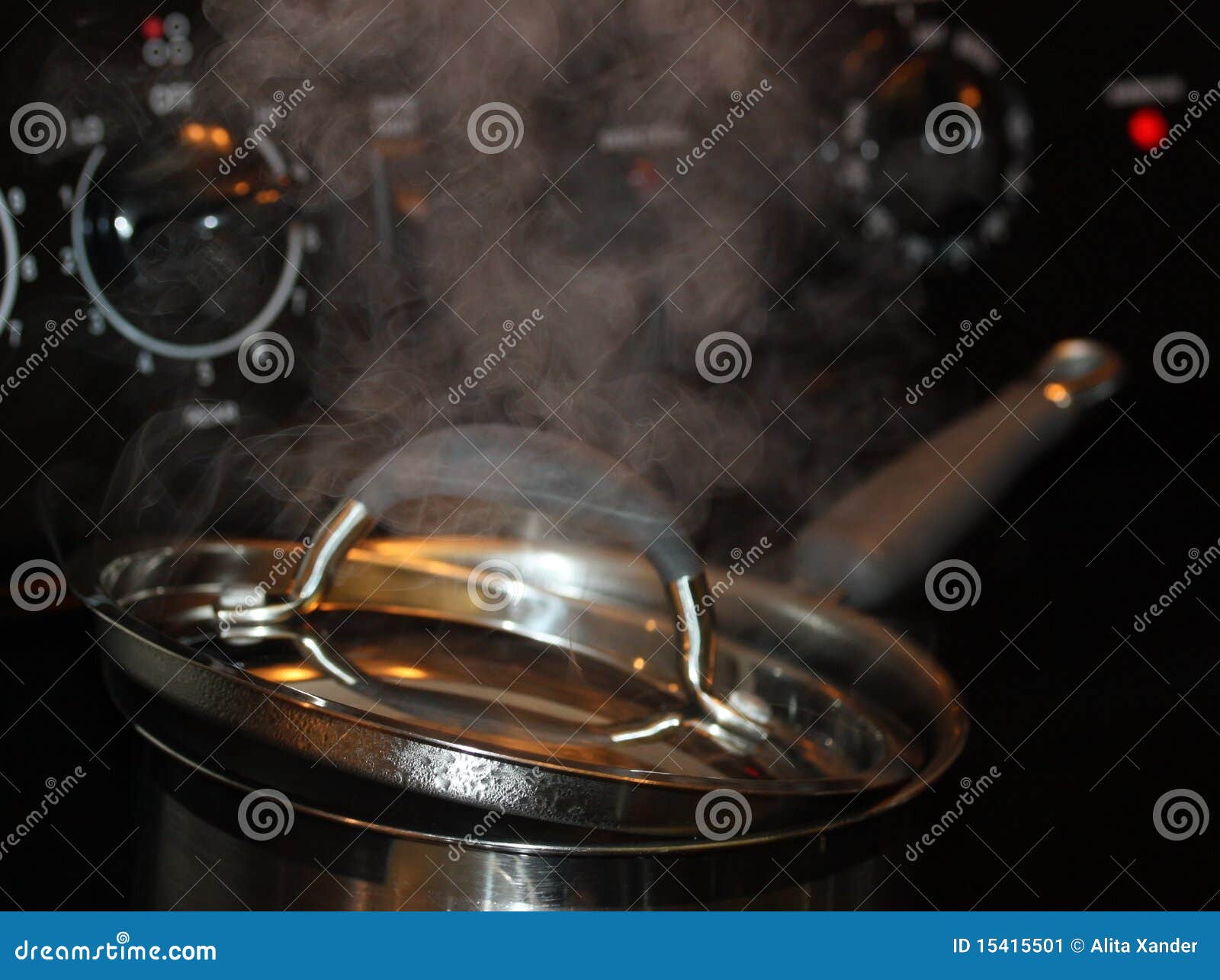 Boiling Pot stock image. Image of cooking, cookery, burner - 15415501