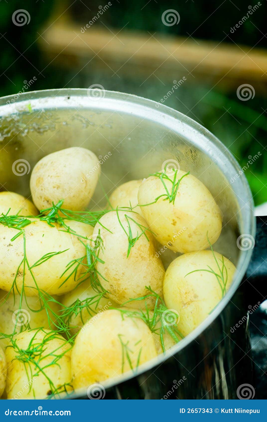 Boiling potatoes stock image. Image of food, potato, organic - 2657343