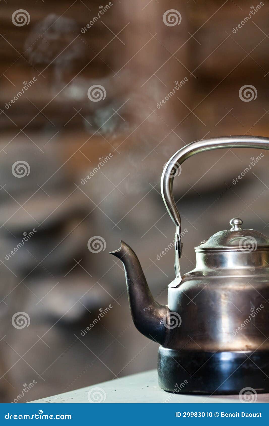 Boiling silver kettle stock photo. Image of steaming - 29983010