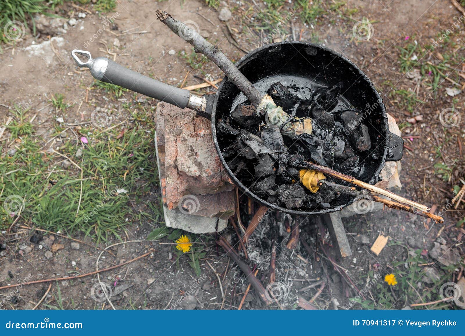 The Boiling Tar stock image. Image of nature, paper, repair - 70941317
