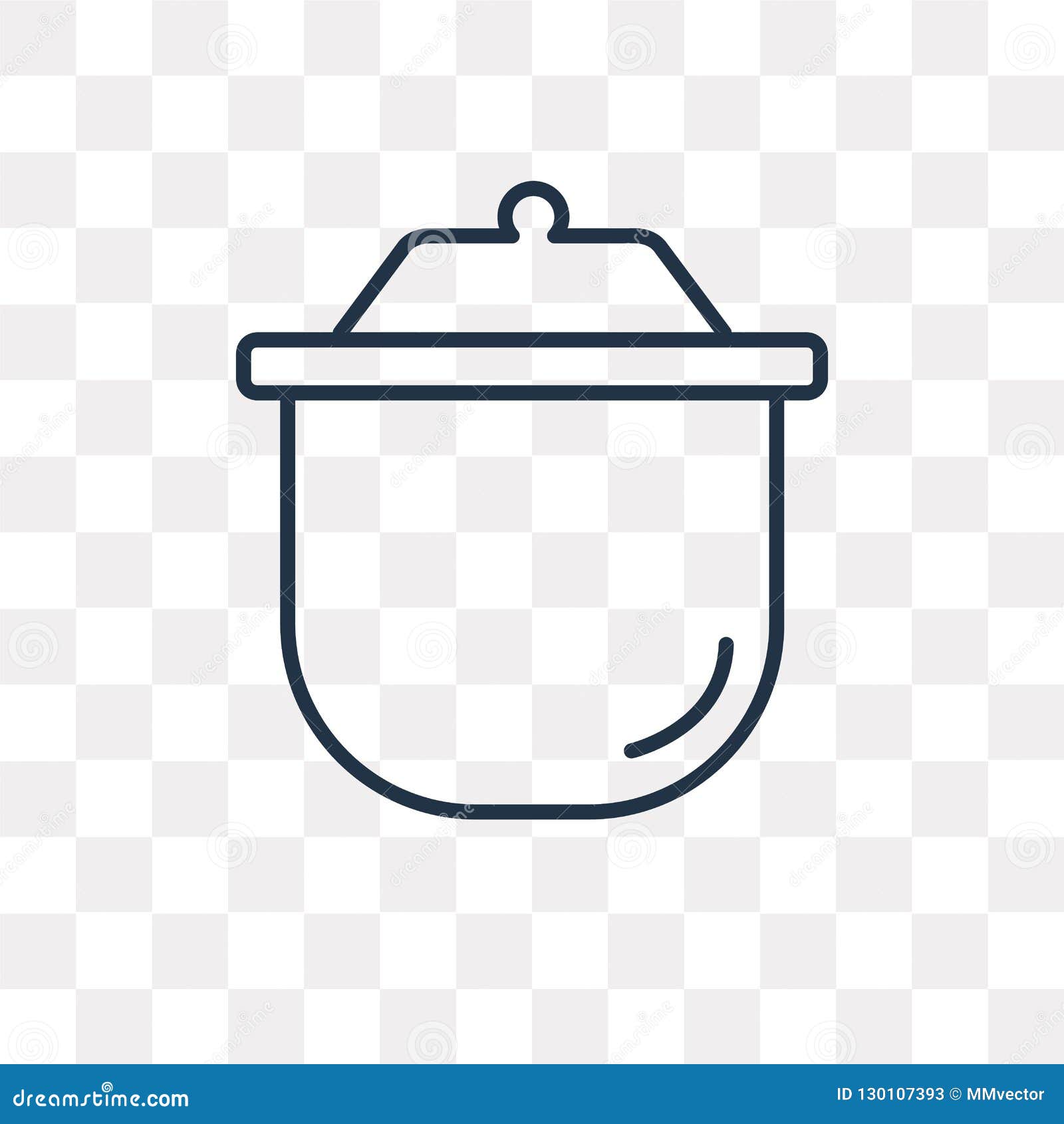 Boiling Vector Icon Isolated on Transparent Background, Linear B Stock ...