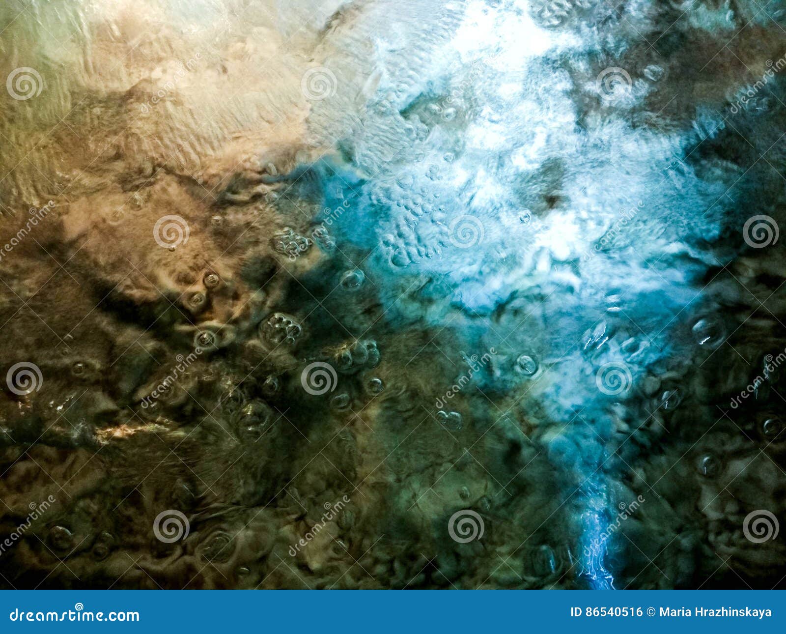 Boiling Water with Color Highlights Stock Photo - Image of atmosphere ...