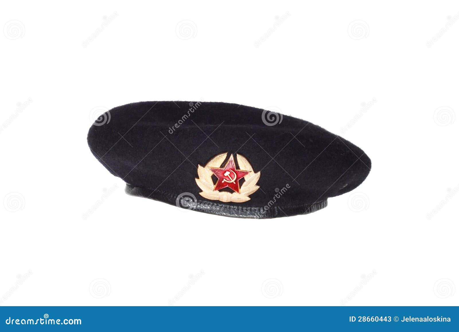 Boina negra imagen de archivo. Imagen de soldado, recuerdo - 28660443